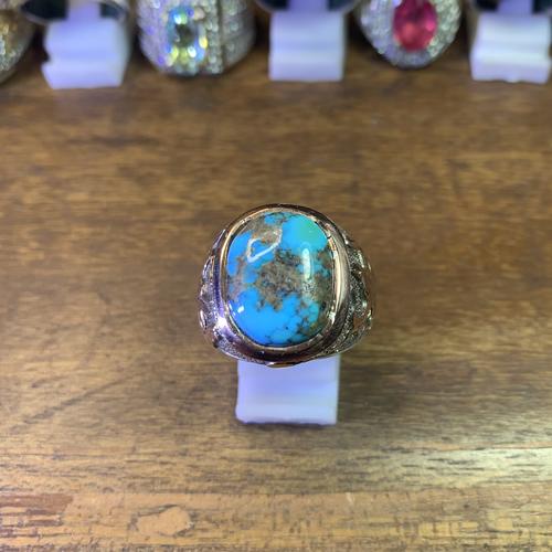 Jual Natural Turquoise (Persian Pyrus) Lawasan & Ring Silver Suasa ...