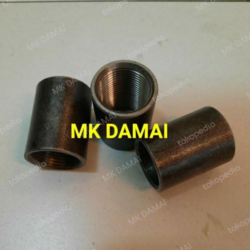 Jual Socket carbon steel sch40 drat 1"inch / Sock drat dalam besi ...