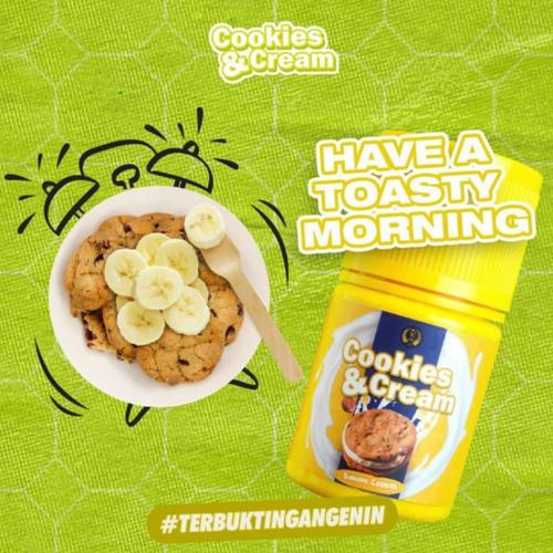 Promo Cookies & Cream V3 Banana Cookies 60ML / Liquid Cookies and Cream ...
