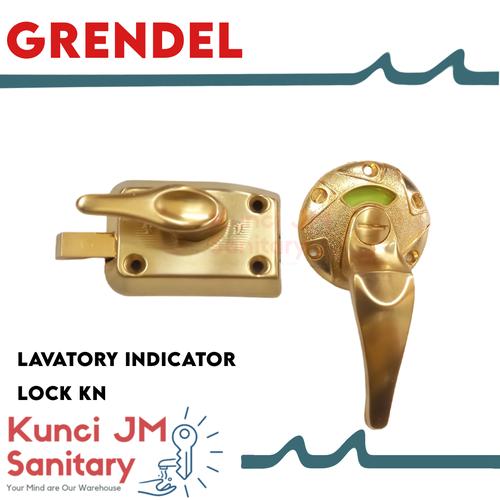 Promo Grendel WC Selot Toilet Lavatory Latch Indicator Door Lock Gold ...