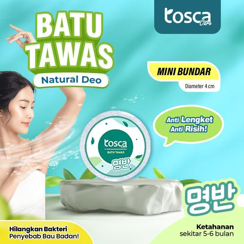 Jual Tosca Natural Deodorant Batu Tawas Deodorant Tawas Alami Mini Bundar Jakarta Selatan