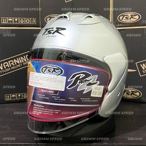 Jual Helm TSR Ram 4 Silver Alumunia - TSR Helmet - Kota Bandung - GR1MM ...