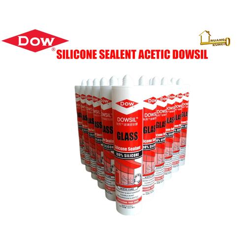 Jual LemSealant Silicone Dowsil Acetic Glass Lem Kaca Aquarium CLEAR ...