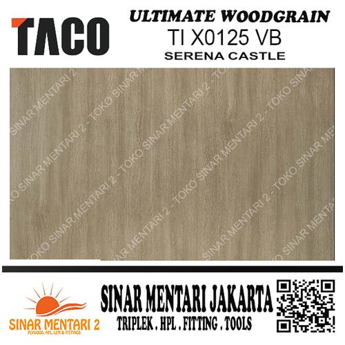 Jual TACO HPL ULTIMATE WOODGRAIN TI X0125 VB SERENA CASTLE - Jakarta ...