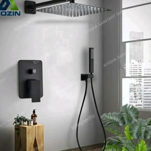 Jual EF WALL SHOWER TANAM PANAS DINGIN SET KRAN TANAM KUNINGAN 4 LUBANG ...