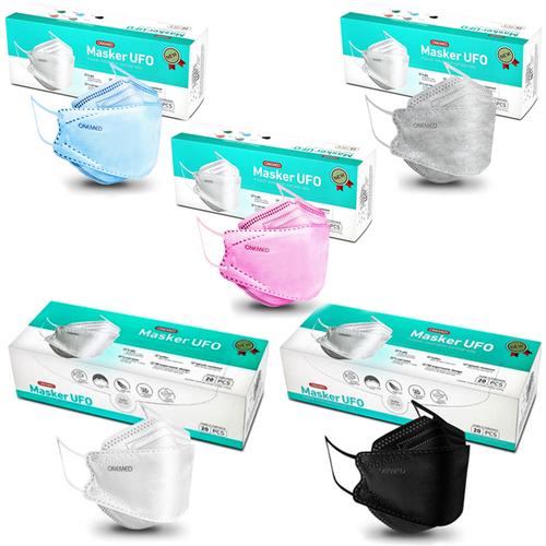 Promo MASKER MEDIS ONEMED KF94 4Ply isi 20Pcs - Pink - Kota Surabaya ...