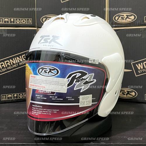 Jual Helm TSR Ram 4 Putih Glass White - TSR Helmet - Kota Bandung ...