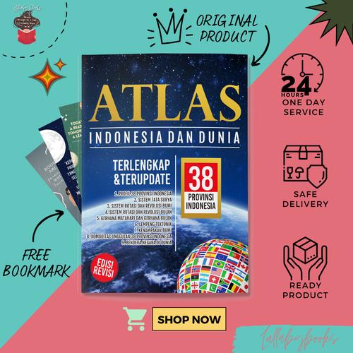 Jual Buku Peta Atlas Terlengkap dan Terkomplet : Indonesia dan Dunia ...