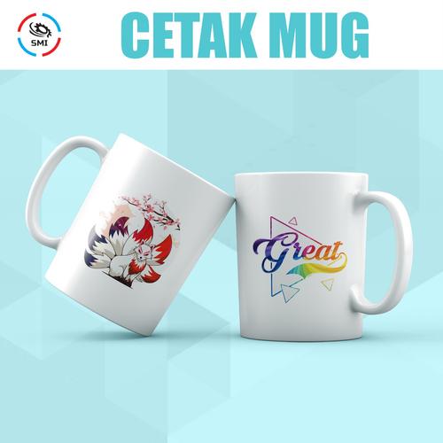 Jual Cetak MUG GELAS Custom CEPAT PREMIUM QUALITY - Jakarta Barat ...
