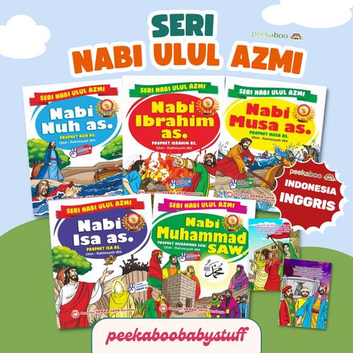Jual BUKU CERITA ANAK SERI NABI ULUL AZMI | BUKU BILINGUAL ISLAMI ...