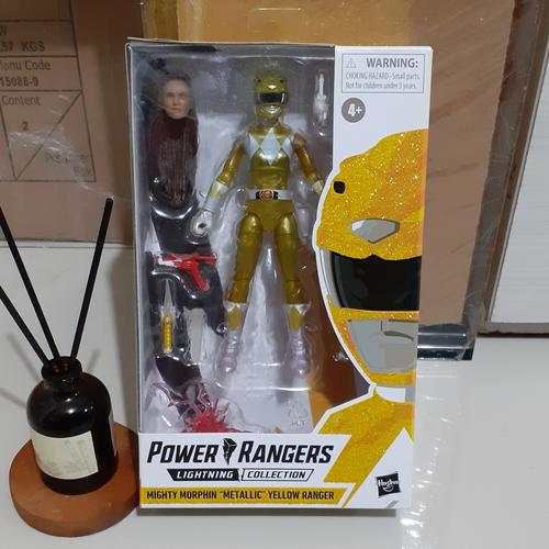 Jual HASBRO POWER RANGERS METALLIC LIGHTNING COLLECTION YELOW RANGER ...