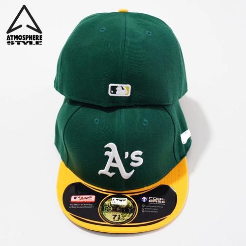 Jual Topi Built Up AS Oakland Athletics Green Yellow Hijau Kuning ...