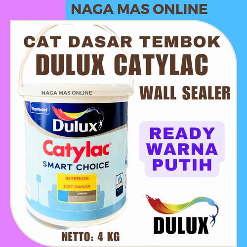 Jual Cat Dasar Tembok Dulux Catylac Wall Sealer 4 Kg Putih Dasar ...
