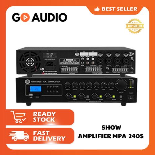 Jual SHOW | Amplifier MPA 2405 Original | Amplifier Speaker Passive ...