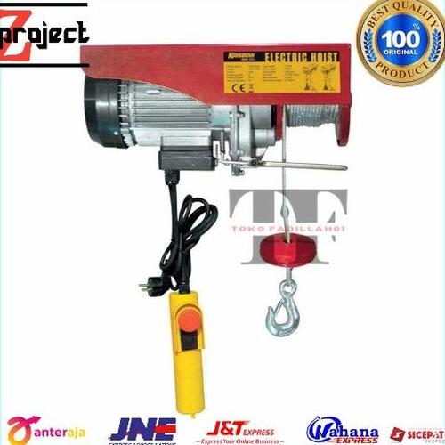 Jual READY KRISBOW mesin derek katrol elektrik wire hoist reel electric ...