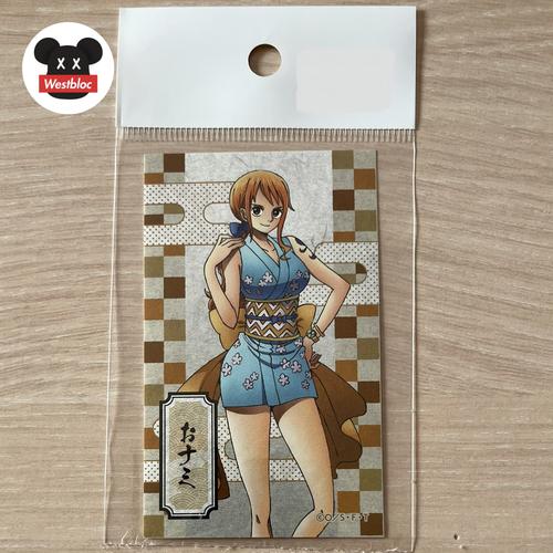 Jual Onami Nami One Piece Treasure Cruise Official Bandai Sticker Card ...