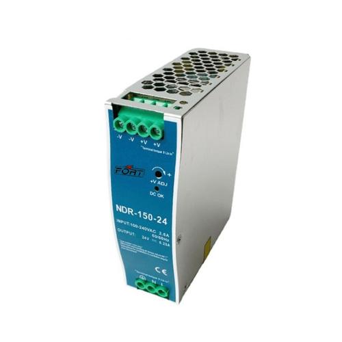 Jual FORT DIN Rail Power Supply 24V 6.5A NDR-150-24 - Jakarta Barat ...