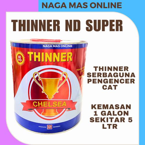 Jual THINNER CHELSEA KALENG MERAH 5 LITER / THINNER HIGHGLOSS UNTUK CAT ...