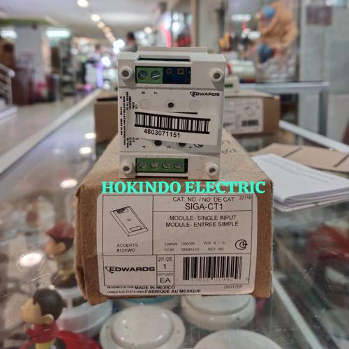 Jual MODULE SIGA-CT1 SINGLE INPUT MODULE / MODUL EDWARDS EST SIGA-CT1 ...