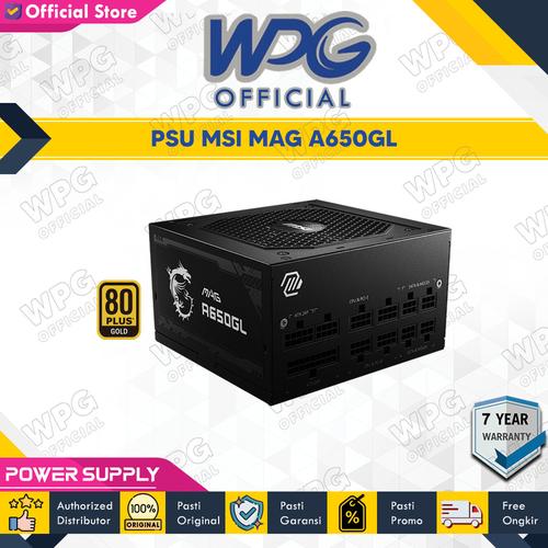 Jual Psu Power supply pc 650 watt MSI MAG A650GL-Psu Modular 650w 80 ...