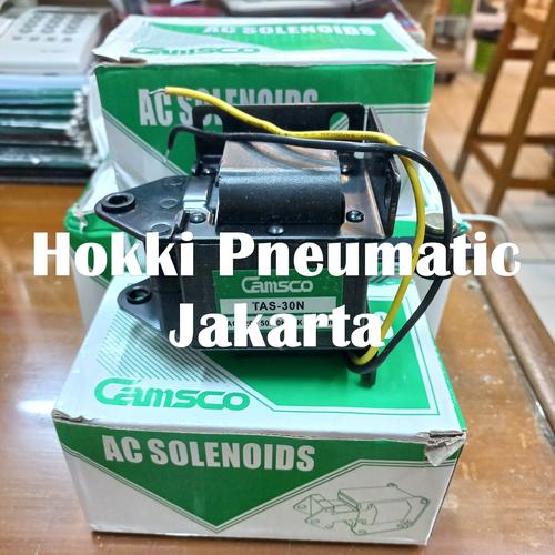 Jual Camsco coil solenoid valve tarik TAS-30N 5kg AC220V - Jakarta ...