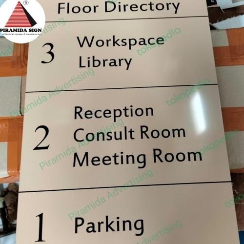 Jual Direktori Lantai Petunjuk Sign lift dalam - Kota Surabaya ...