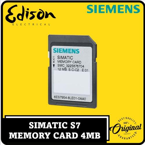 Jual SIEMENS SIMATIC S7-1x00 6ES7954-8LC03-0AA0 Memory Card 4MB S7-1200 ...