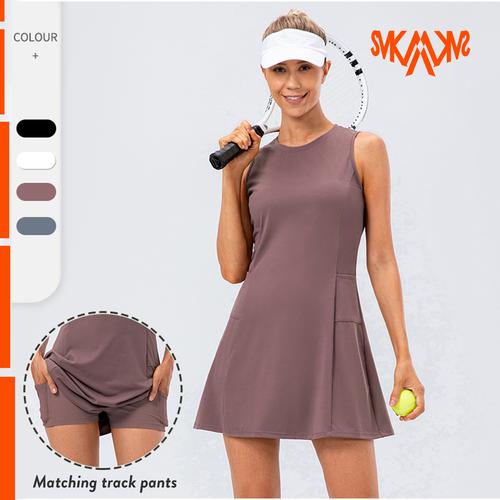 Jual Baju Tennis Wanita Terusan Tennis Dress Dri-Fit SVKA-2962 - Biru ...