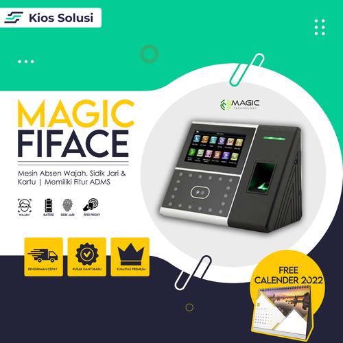 Jual Mesin Absen Magic Fiface | Mesin Absensi Wajah | Fingerprint ...