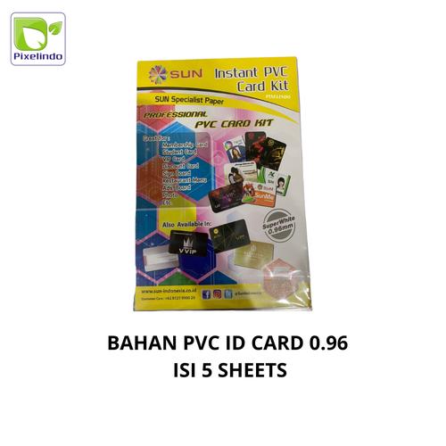 Jual BAHAN ID CARD A4 0.96 ISI 5 SHEETS SUN PVC ID CARD - Kota Medan ...