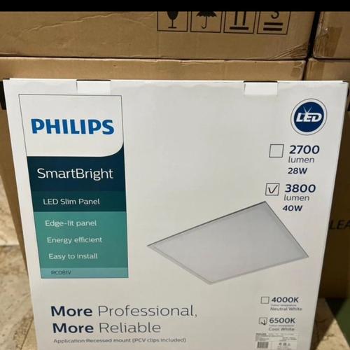 Jual led panel philips 29w 60x60 accoustic plafon 60cm 60 cm 40w 28w 40 ...