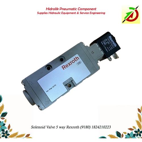 Jual rexroth 0820 023 040 / solenoid valve 5way 2 position 1/4 ...