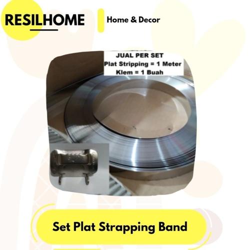 Jual Klem Pengencang Tiang Listrik 19 mm Clamp Packing Barang Permeter ...