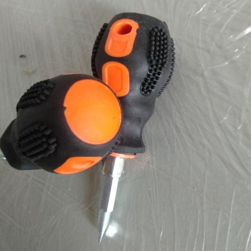 Jual Obeng Cebol Bogel Bolak Balik Obeng Plus Minus Mini Pendek Grip ...