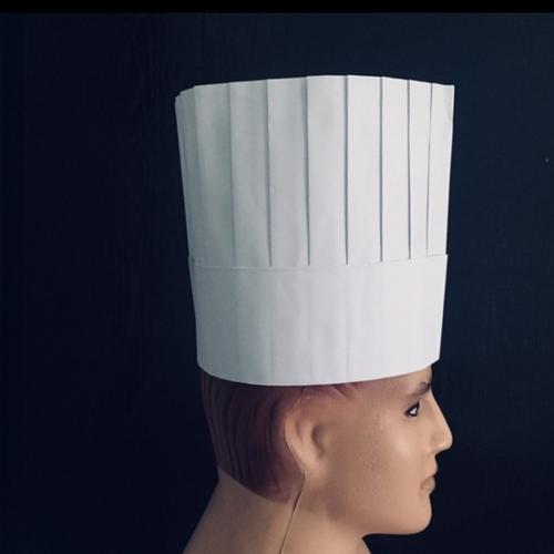 Jual Topi Koki Chef Hat Kertas Klasik tinggi 20cm - Kota Tangerang ...