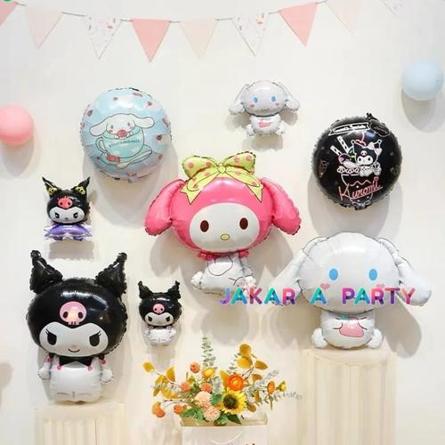 Jual Balon Foil Sanrio Kuromi / Balon sanrio cinamoroll / Balon Foil ...