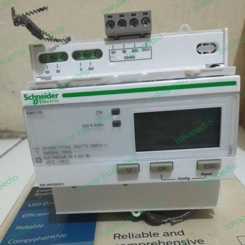Jual KWH DIGITAL SCHNEIDER TYPE IEM3155 3PHASE ORIGINAL - Jakarta Pusat ...