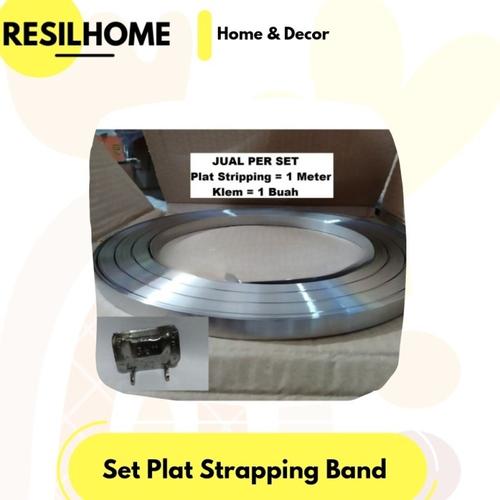 Jual Klem Pengencang Tiang Listrik 9 mm Clamp Packing Barang Permeter ...