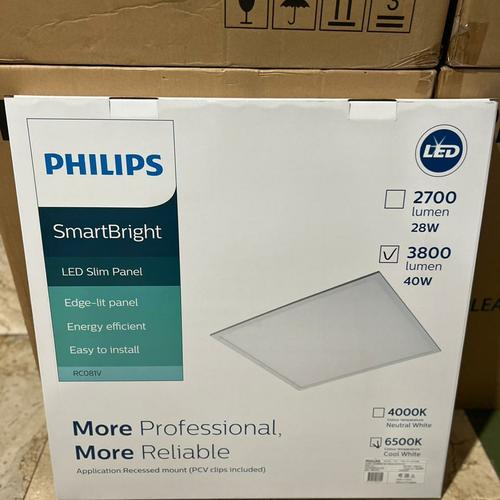 Jual led panel Philips RC081v 60x60 40 watt / 30x120 40 watt 40w 28 ...