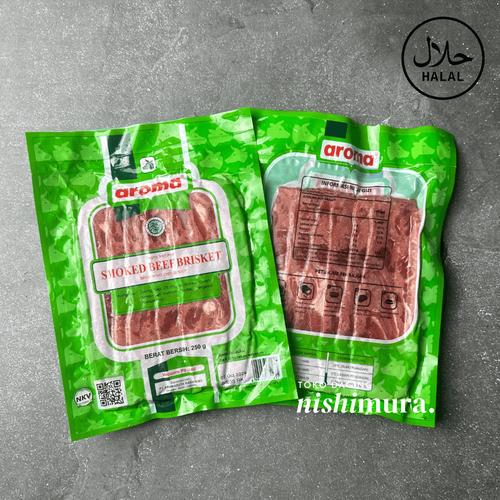 Jual Beef Bacon Halal Smoked Beff Brisket - Daging Sapi Asap Aroma ...