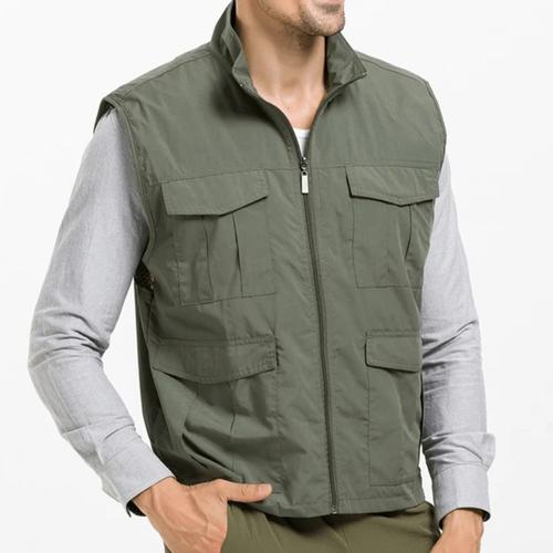 Jual Rompi Vest Pria Katun wartawan lapangan Proyek Motoran Multifungsi ...