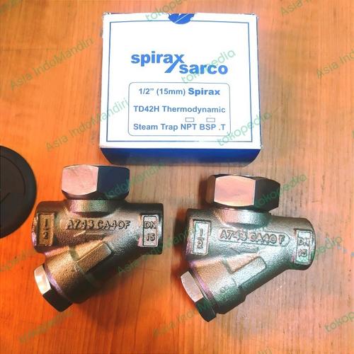 Jual Steam Trap Thermodinamic Spirax Sarco TD42H Drat 1/2" inch DN15 ...