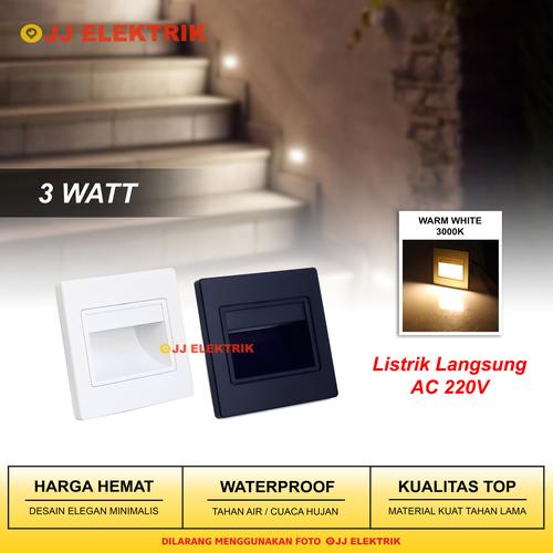 Jual Lampu Tangga LED Step Light 3000K Warm White - TANPA INBOW DUS ...