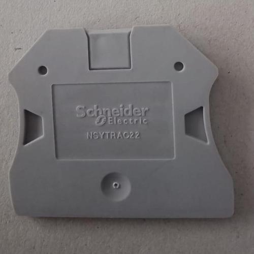 Jual SCHNEIDER Terminal Blok End Plate Section NSYTRAC22 Grey - Kota ...