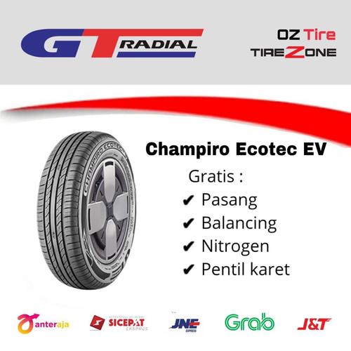 Jual Ban Mobil GT Radial 145/70 R12 Champiro Ecotec EV - Dikirim ...
