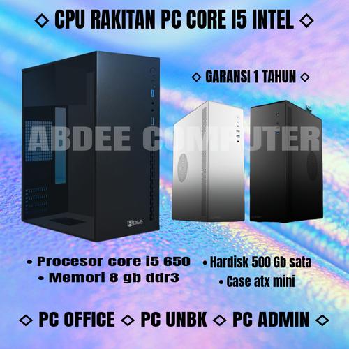 Jual cpu rakitan pc core i5 /ram 8 gb / hdd 500 gb / office - MEMORI 4 ...