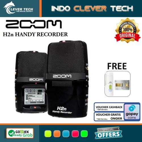 Jual Zoom h2n 2-Input / 4-Track Portable Handy Recorder - Jakarta ...