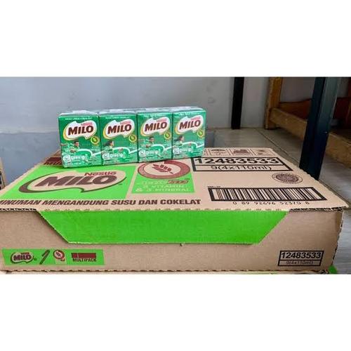 Jual Susu Milo Kotak Coklat ACTIVE GO UHT - 110 ml (1 dus isi 36) - Kab. Banyuwangi ...