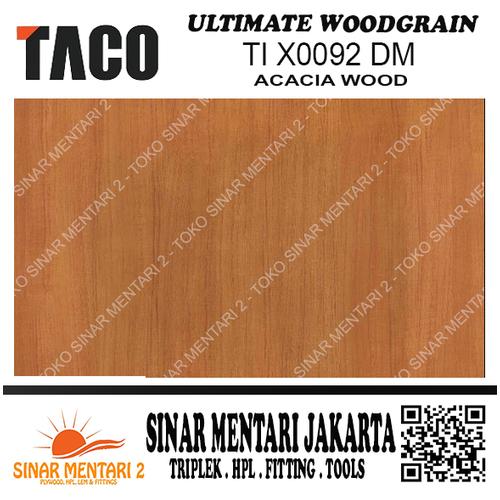 Jual TACO HPL ULTIMATE WOODGRAIN TI X0092 DM ACACIA WOOD - Jakarta Barat - Sinar Mentari Jakarta ...