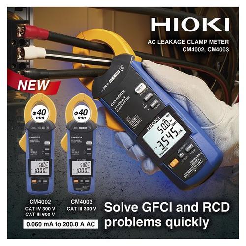 Jual Hioki AC Leakage Clamp Meter CM4002 | Clamp On Leak HiTester ...